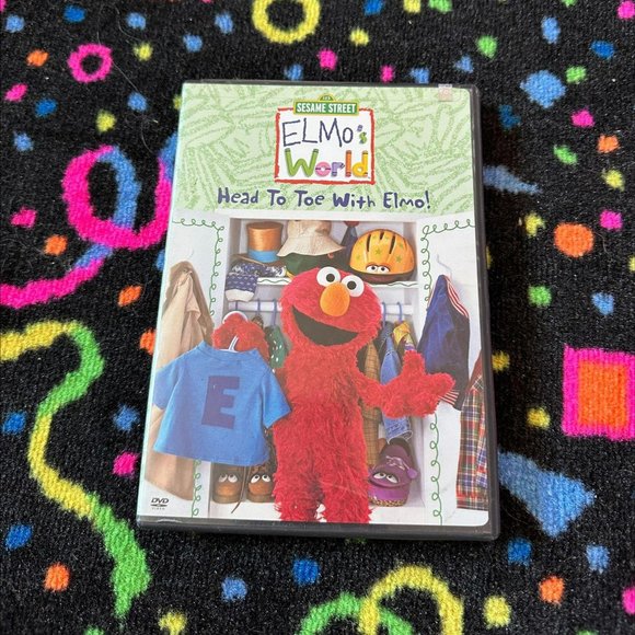 Sesame Street | Other | Elmos World Head To Toe With Elmo Dvd | Poshmark
